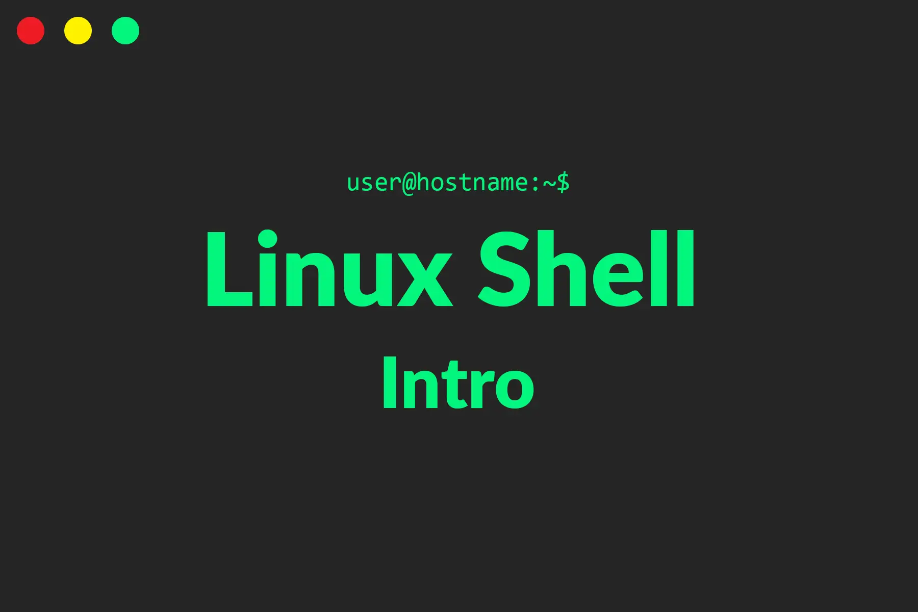 Chapter 1: Introduction to the Linux Shell - Bytepie